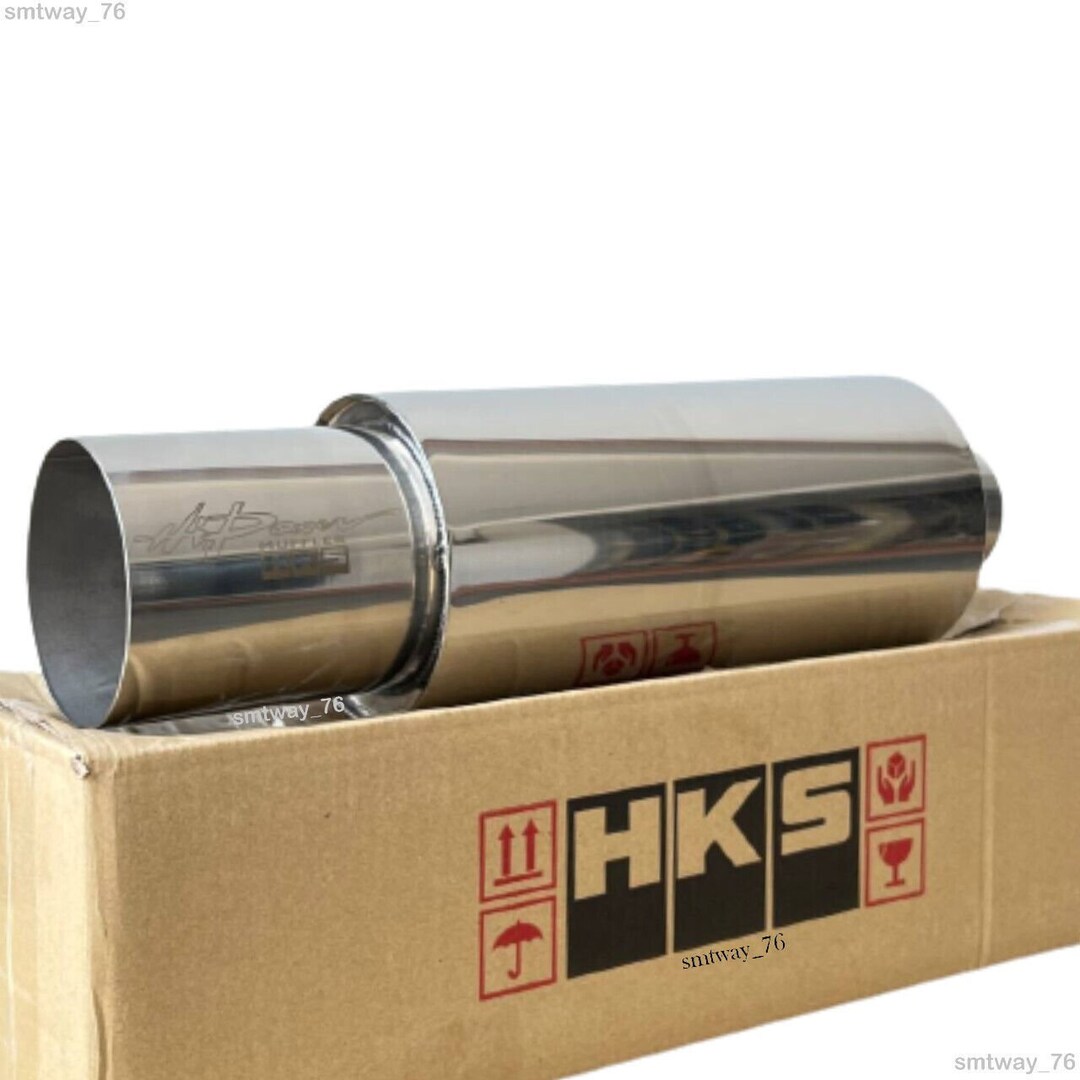 Outlet 4.0 Inch HKS Hi-power Universal Single Exhaust Muffler - Etsy