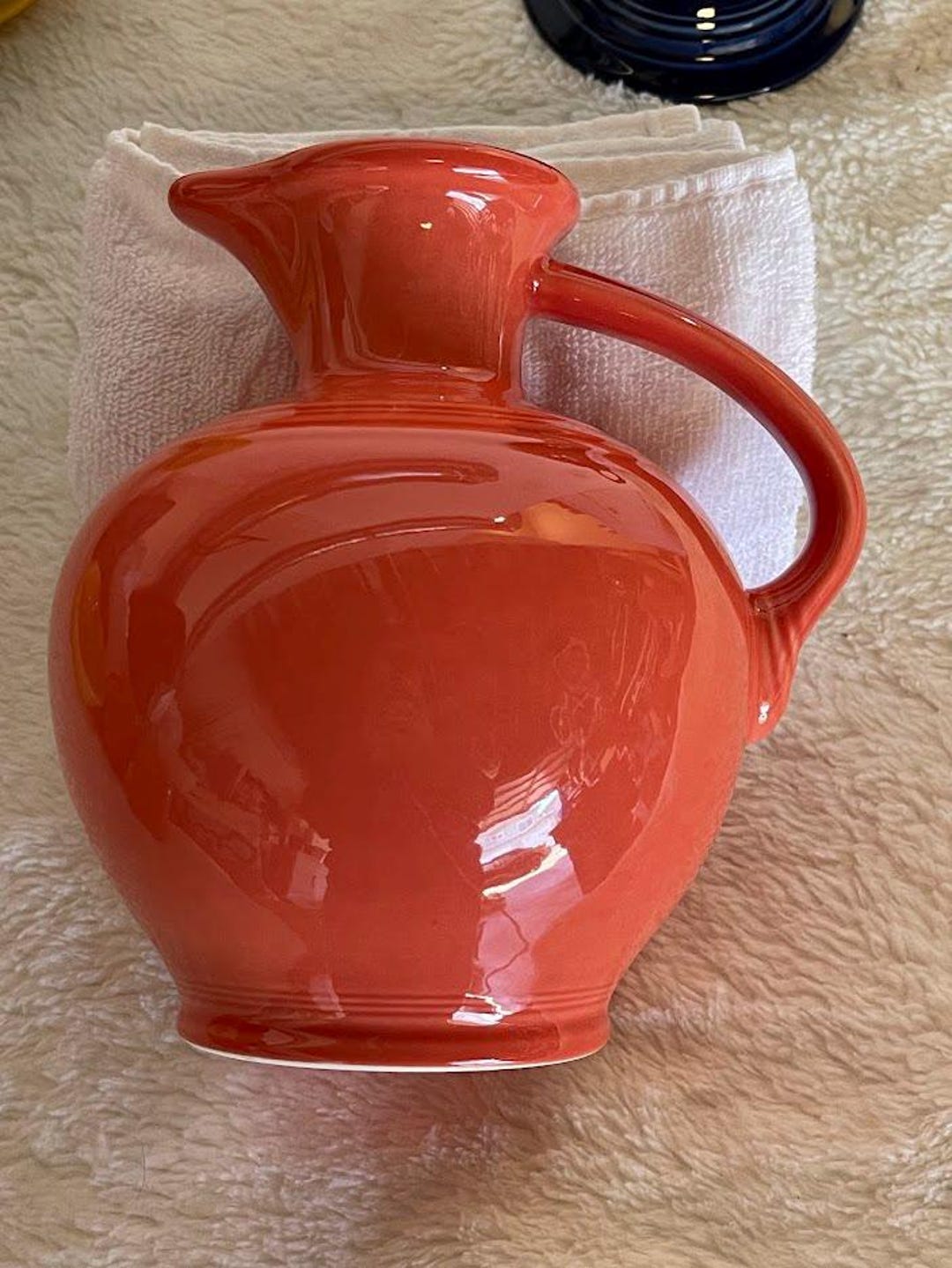 Rare Vintage Homer Laughlin Retro Fiestaware Fiesta HLC USA Persimmon ...