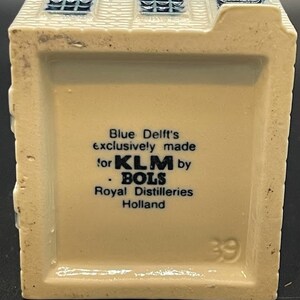 Blue Delft's Exclusively Made for KLM by BOLS Royal Distilleries ...