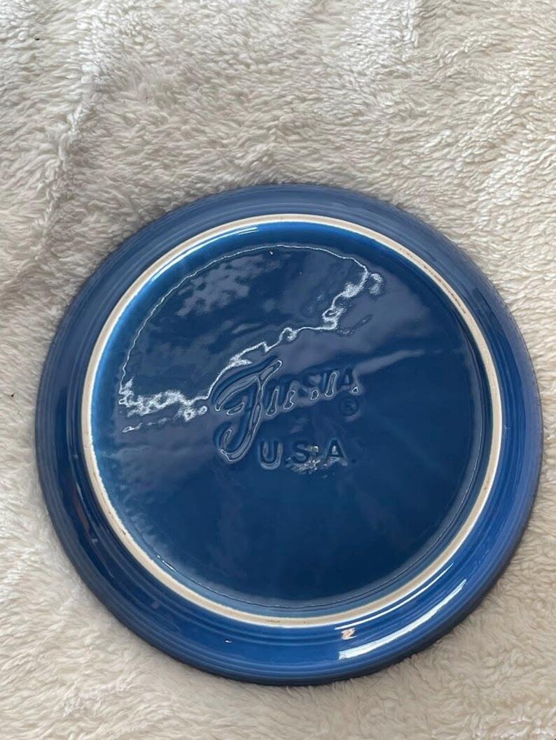 Vintage Fiesta 10.5" Dinner Plate by Homer Laughlin Fiestaware Fiesta ...