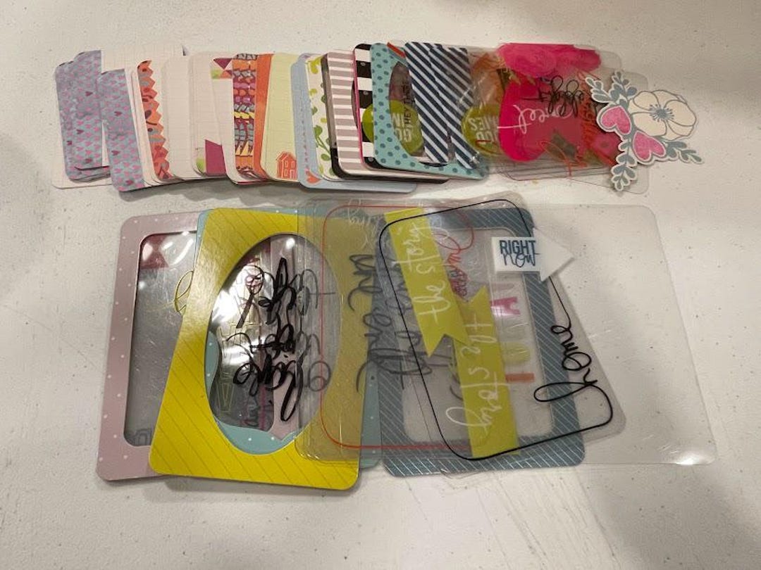 Summer Stacks of Journaling Note Cards With Various Patterns 688 Pcs - Etsy