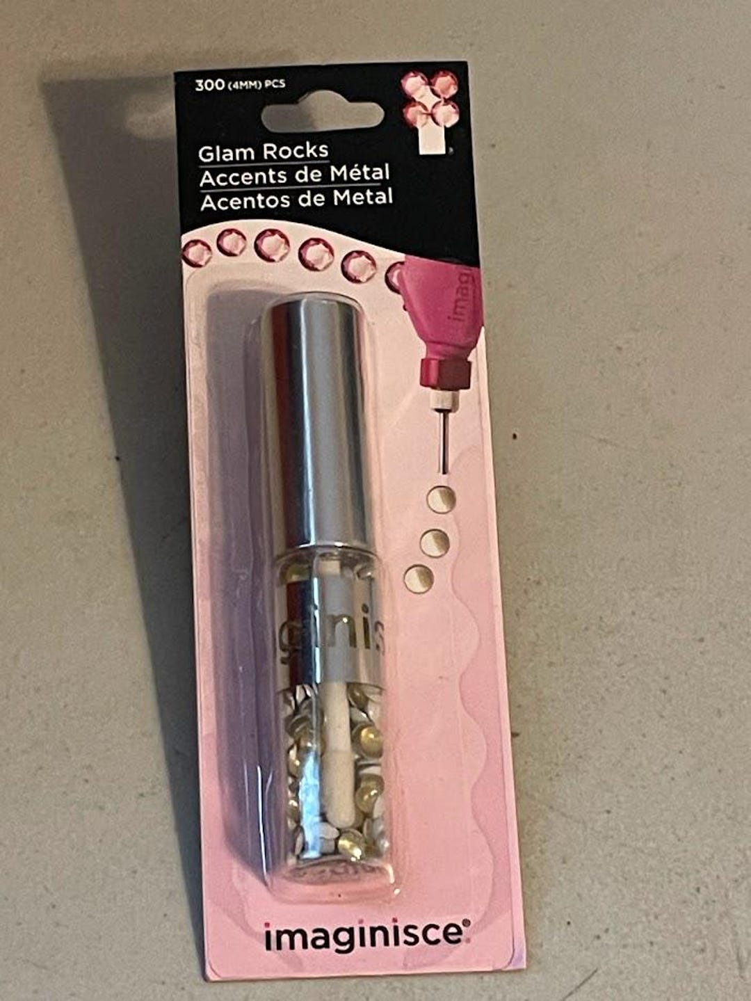 Glam Rocks by Imaginisce Metal Accents 300 Pieces 4mm - Etsy