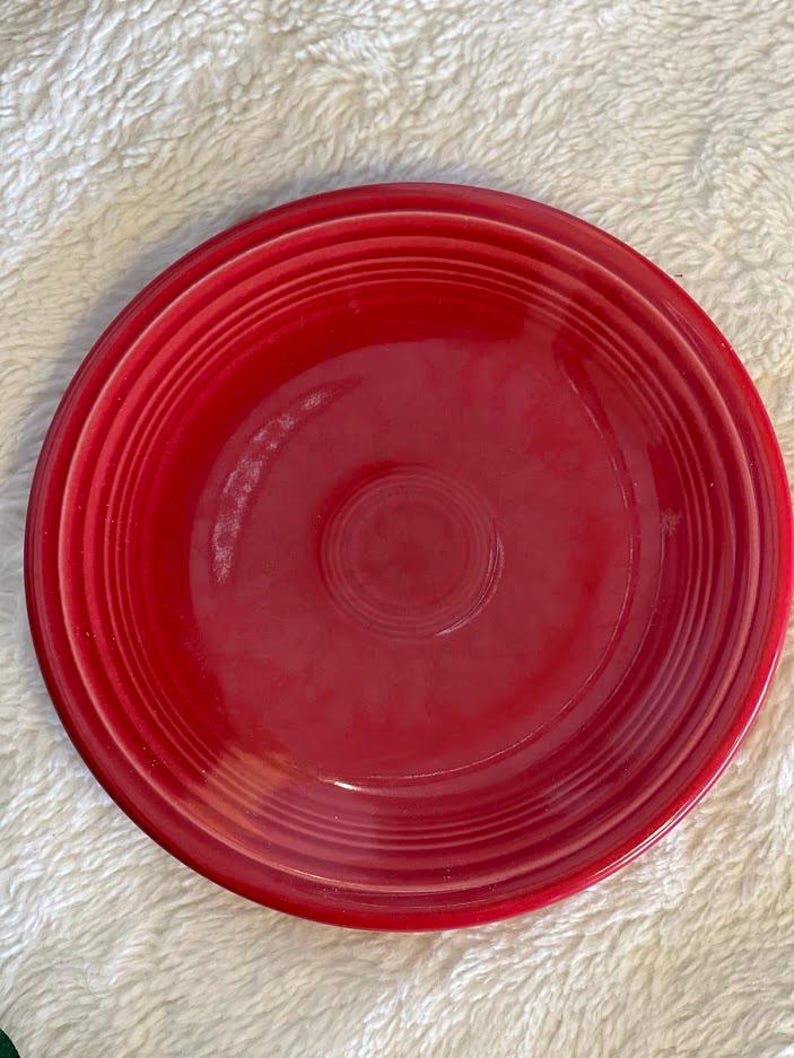 Homer Laughlin Fiestaware Fiesta HLC USA Classic Rim Salad Plate - Etsy