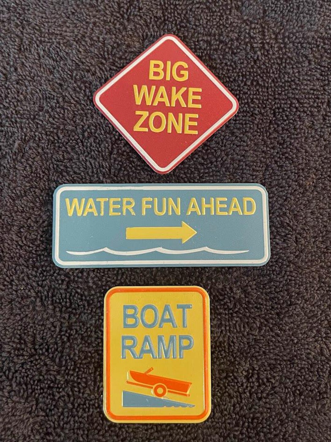 Summer at the Lake Boating Water Fun Metal Crafting Charms (3 Pieces ...