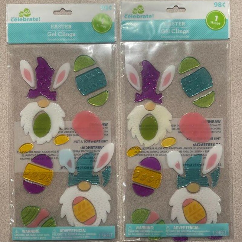 Reusable Easter Window Clings - Etsy
