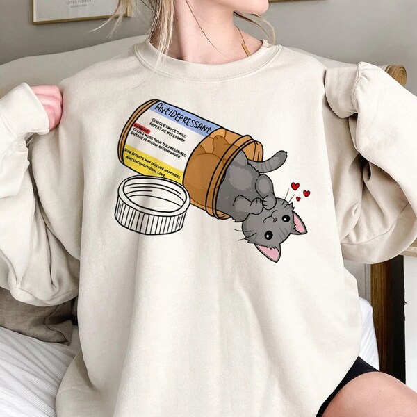 Funny Cat Shirt - Etsy