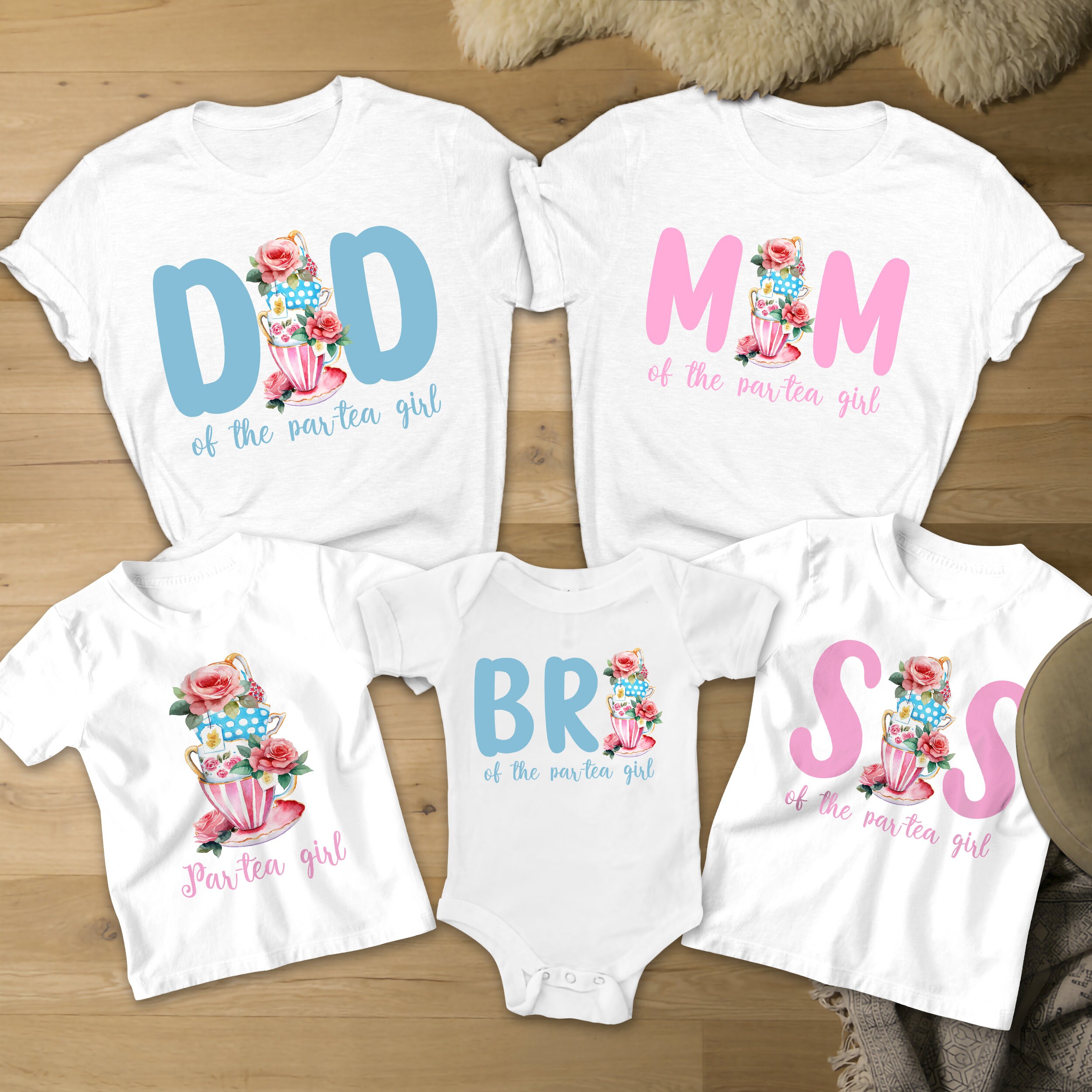 Tea Party Birthday, Birthday Par-tea, Birthday Girl Shirt, Tea Theme ...