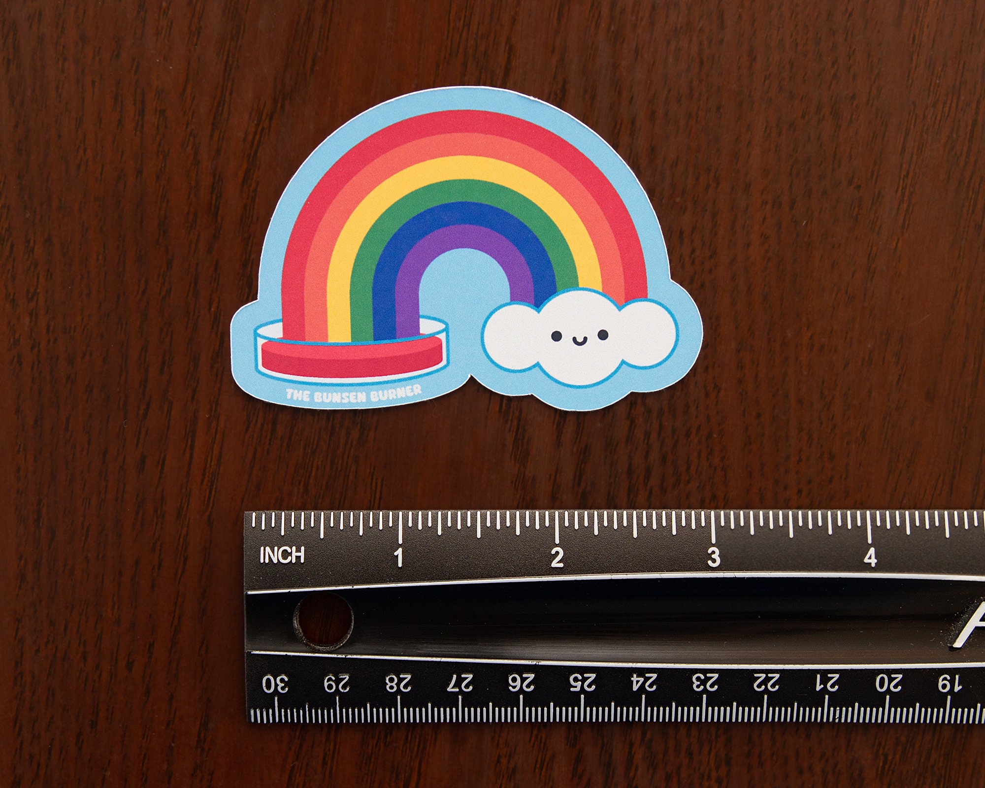 Rainbow Microbiology Sticker, Micro Smells Gift, Med Tech Art ...