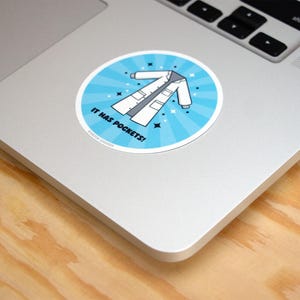 Cute Lab Coat Sticker, It Has Pockets Graphic, Clinical Lab Science Art ...