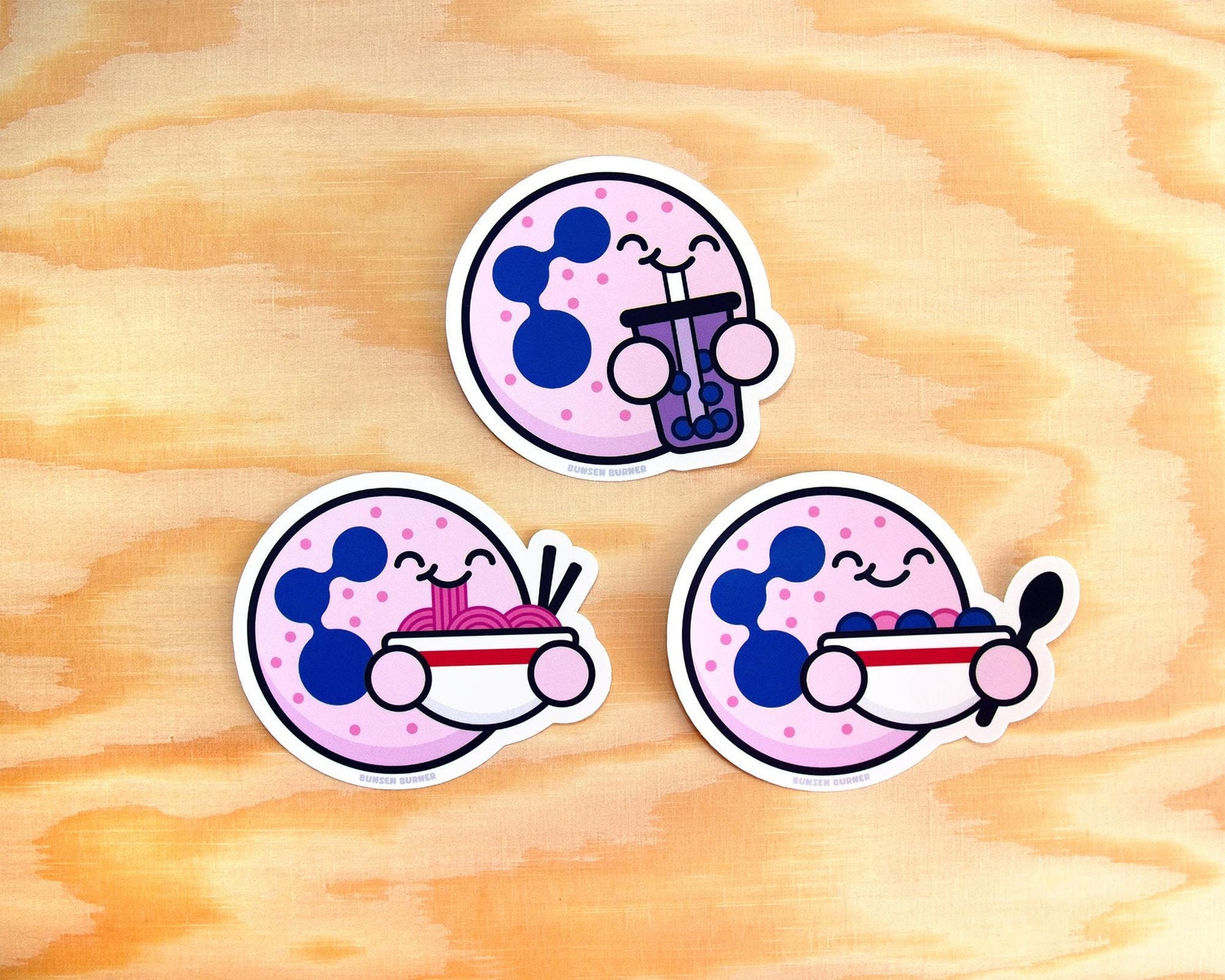Cute Hungry Neutrophil Stickers for Medical Technologists, Leukocyte ...