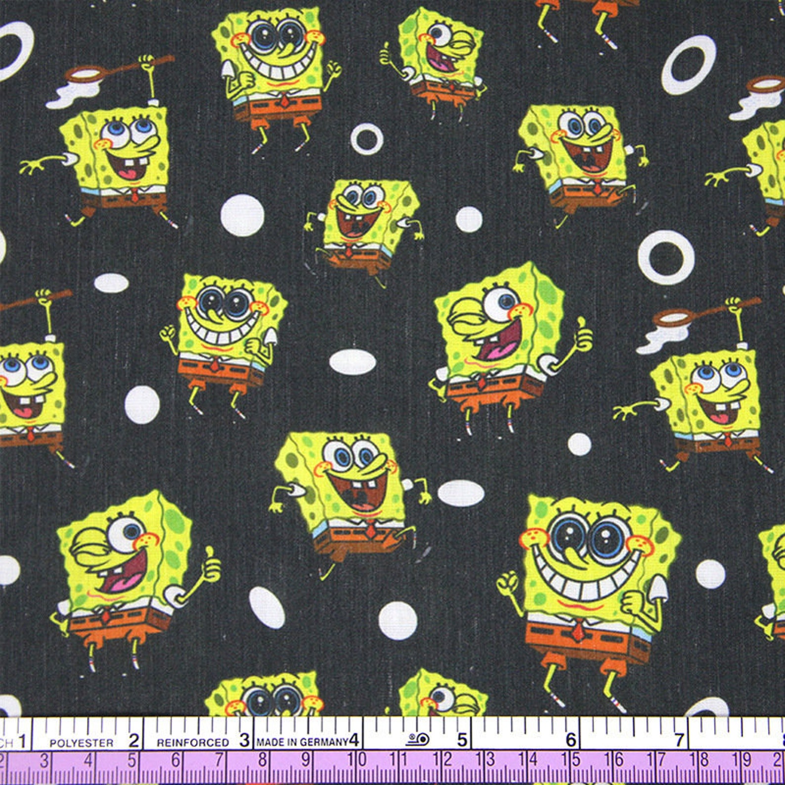 Spongebob Squarepants Fabric Spongebob Patrick Fabric Cartoon Anime ...