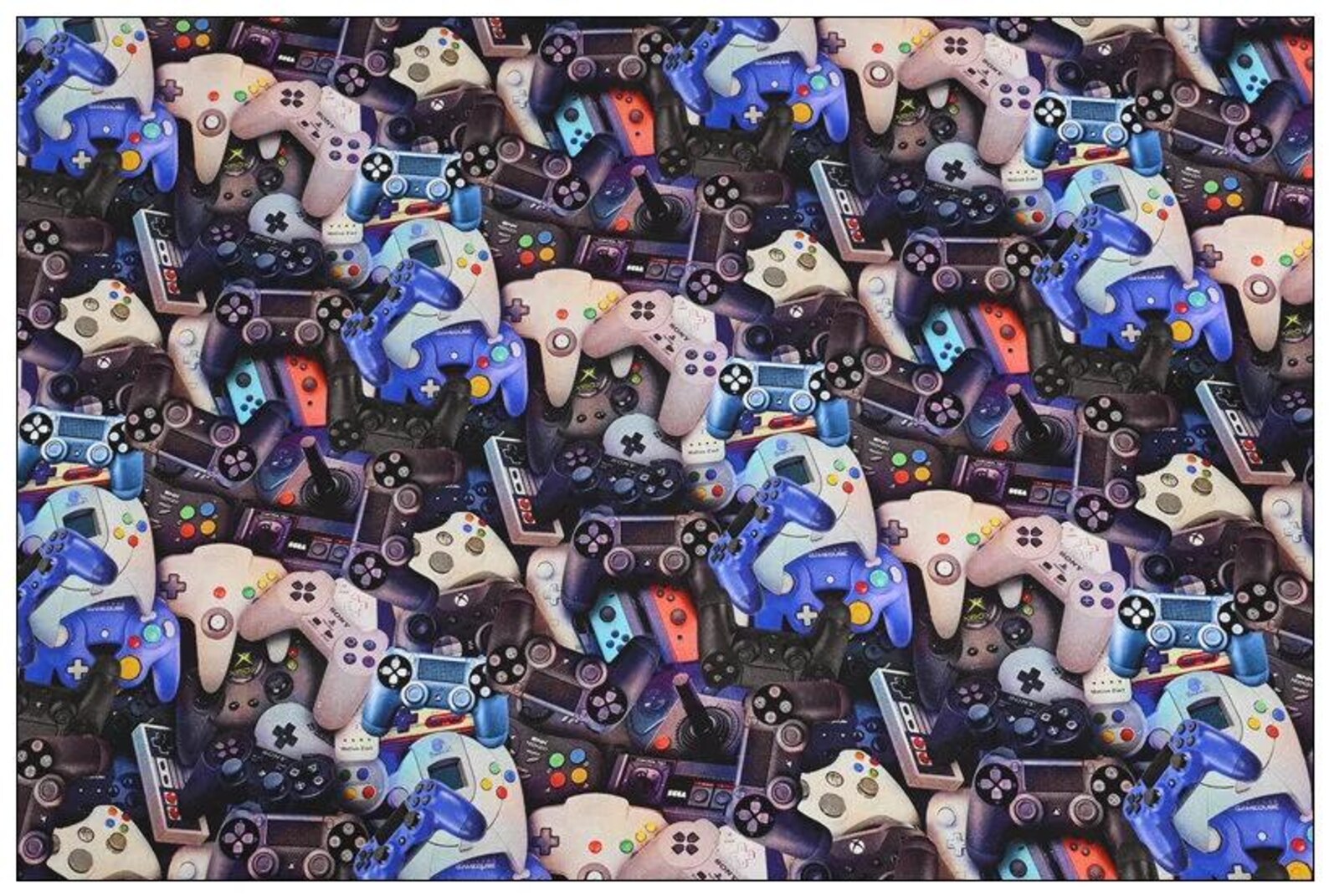 Video Game Controller Fabric Cotton Fabric by the Half Yard - Etsy