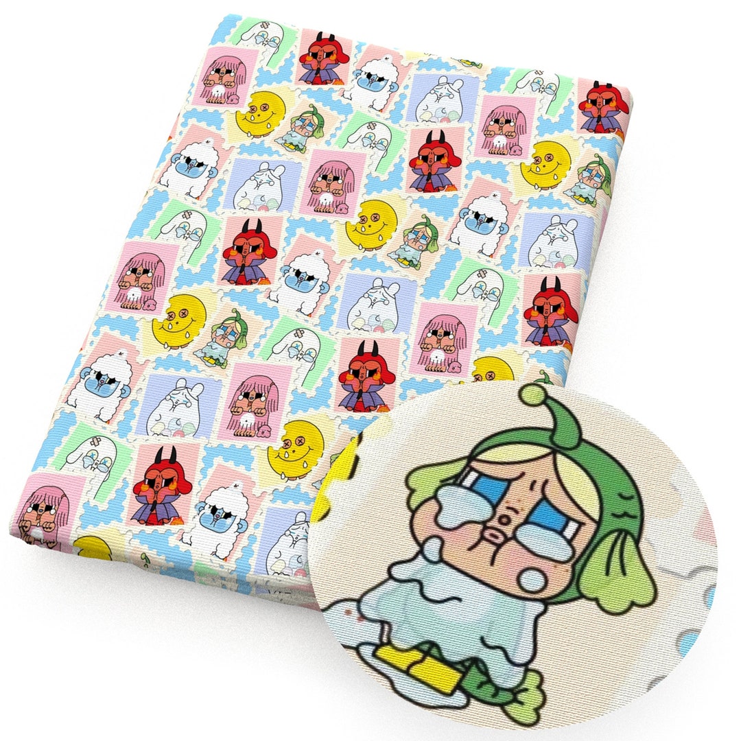 Cry Baby Fabric Cartoon Anime Polyester Cotton Fabric by the Half Meter ...