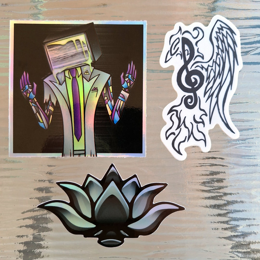 Tv Head Sticker Pack - Etsy