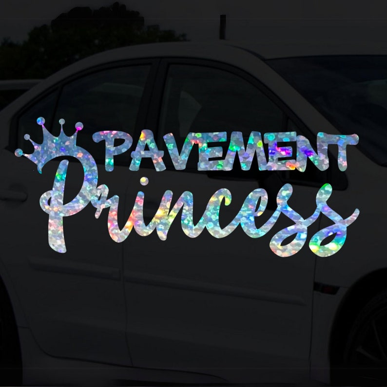 Pavement Princess Decal off Road 4x4 Cute Girly Sticker - Etsy
