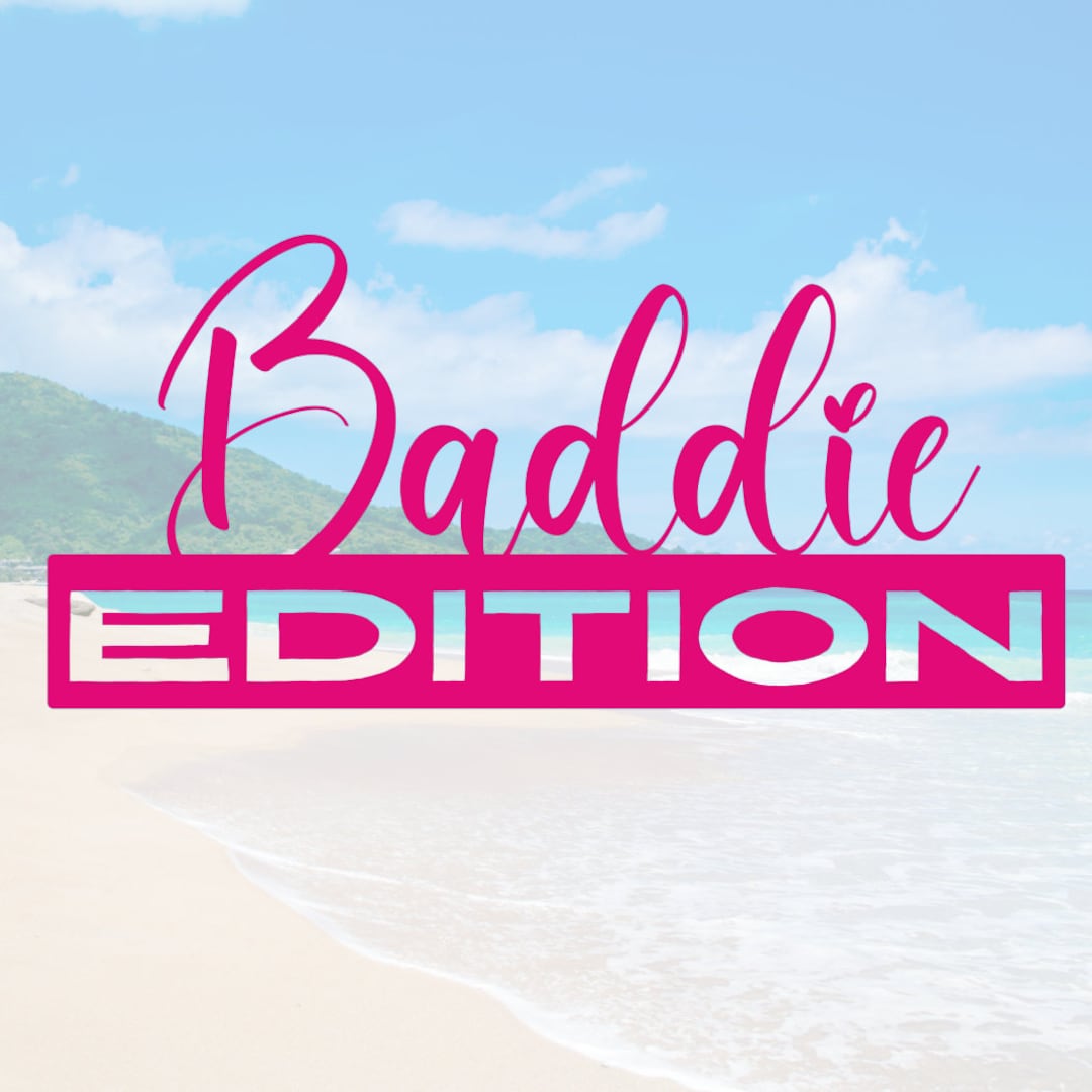 Baddie Edition Decal, Baddie Sticker, Car Decal, Offroad Badge, 4x4 ...