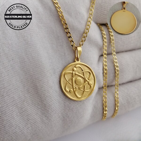 Atom Necklace - Etsy
