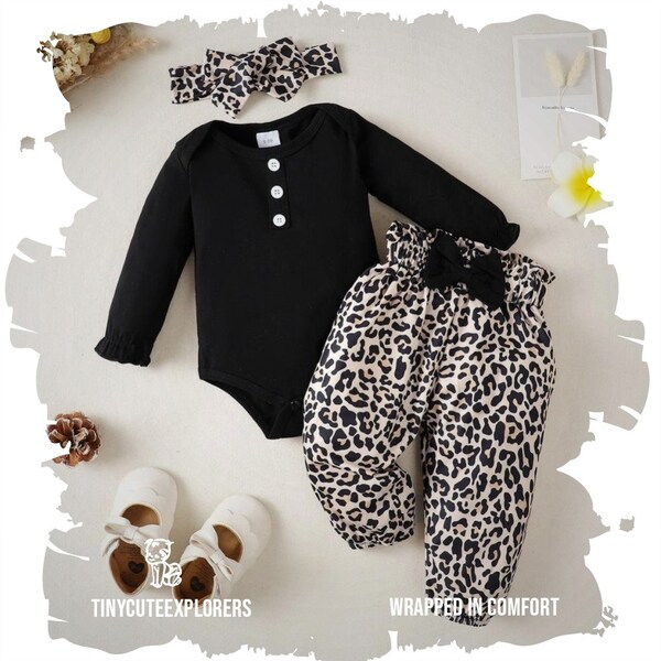 Leopard Baby Girl - Etsy