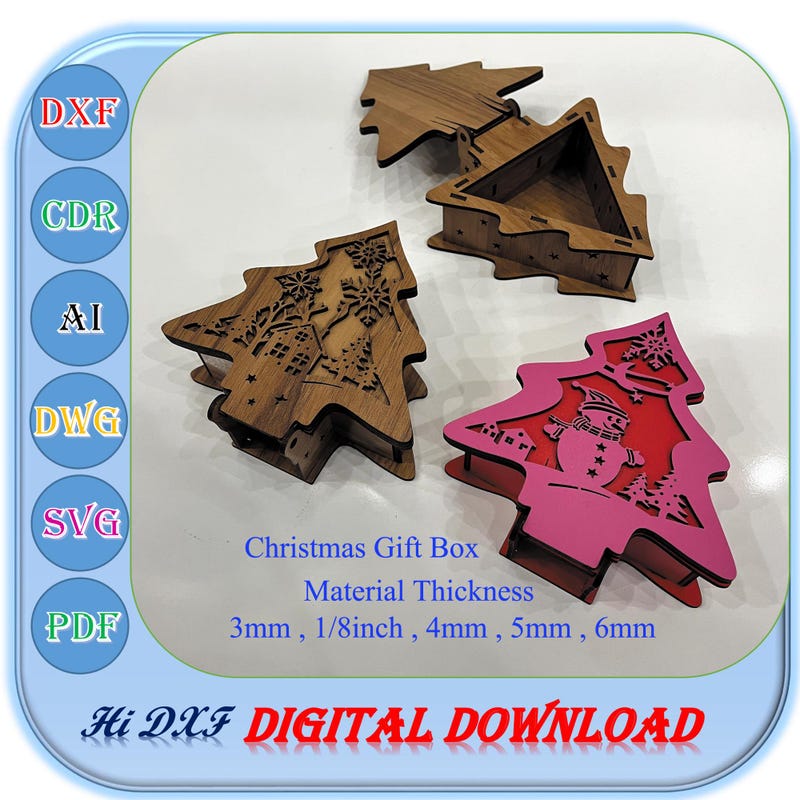 Christmas Tree Shaped Gift Boxes - 60+ Gift Ideas for 2025