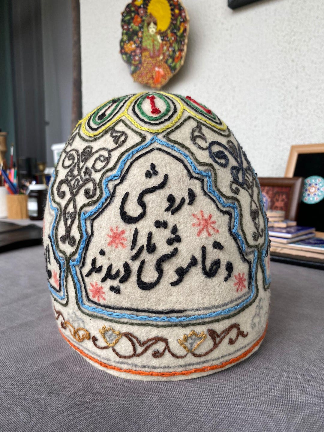 Vintage Sufi Mawlana Whirling Dervish Hat 100 Years Old Handmade Felt ...