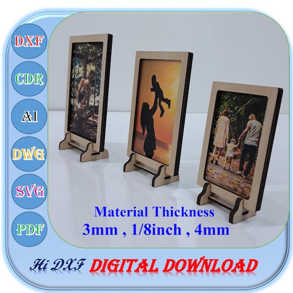 2 X 3 Picture Holder - Etsy UK