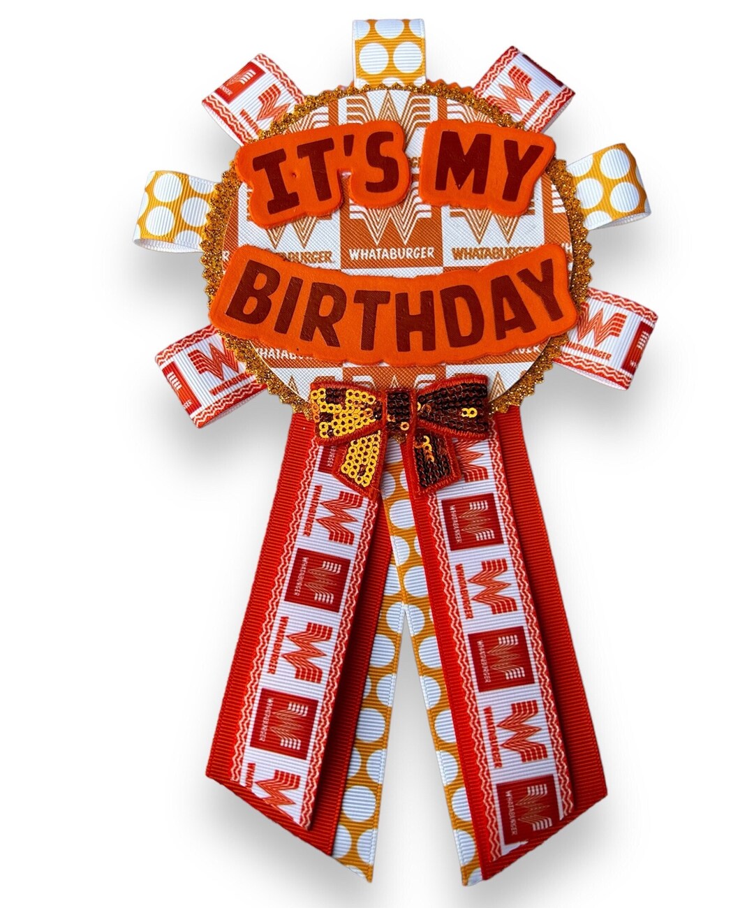 WHATABURGER Birthday Badge Clip its My Birthday - Etsy