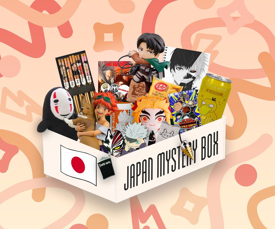 Custom Anime Mystery Gift Box From Japan Choose Your Theme - Etsy Australia
