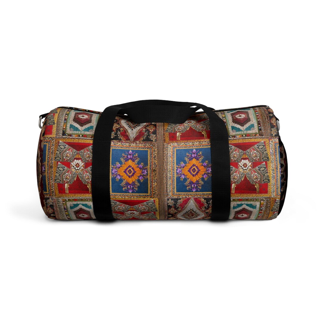 Duffel Bag Cultural Rug Duffel Design Duffel Fashion Multiple Mandala ...