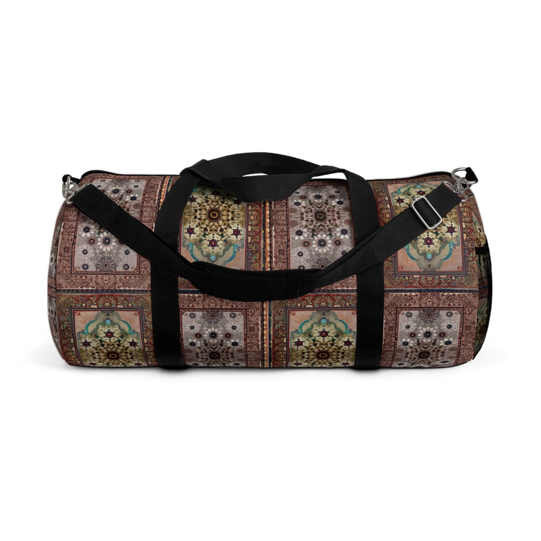 Duffel Bag, Duel Persian Rug Design Duffel Bag - Etsy