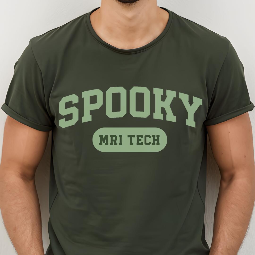 Spooky MRI Tech, Gifts for MRI Tech, Gift for Him Mri Tech, Male Mri ...