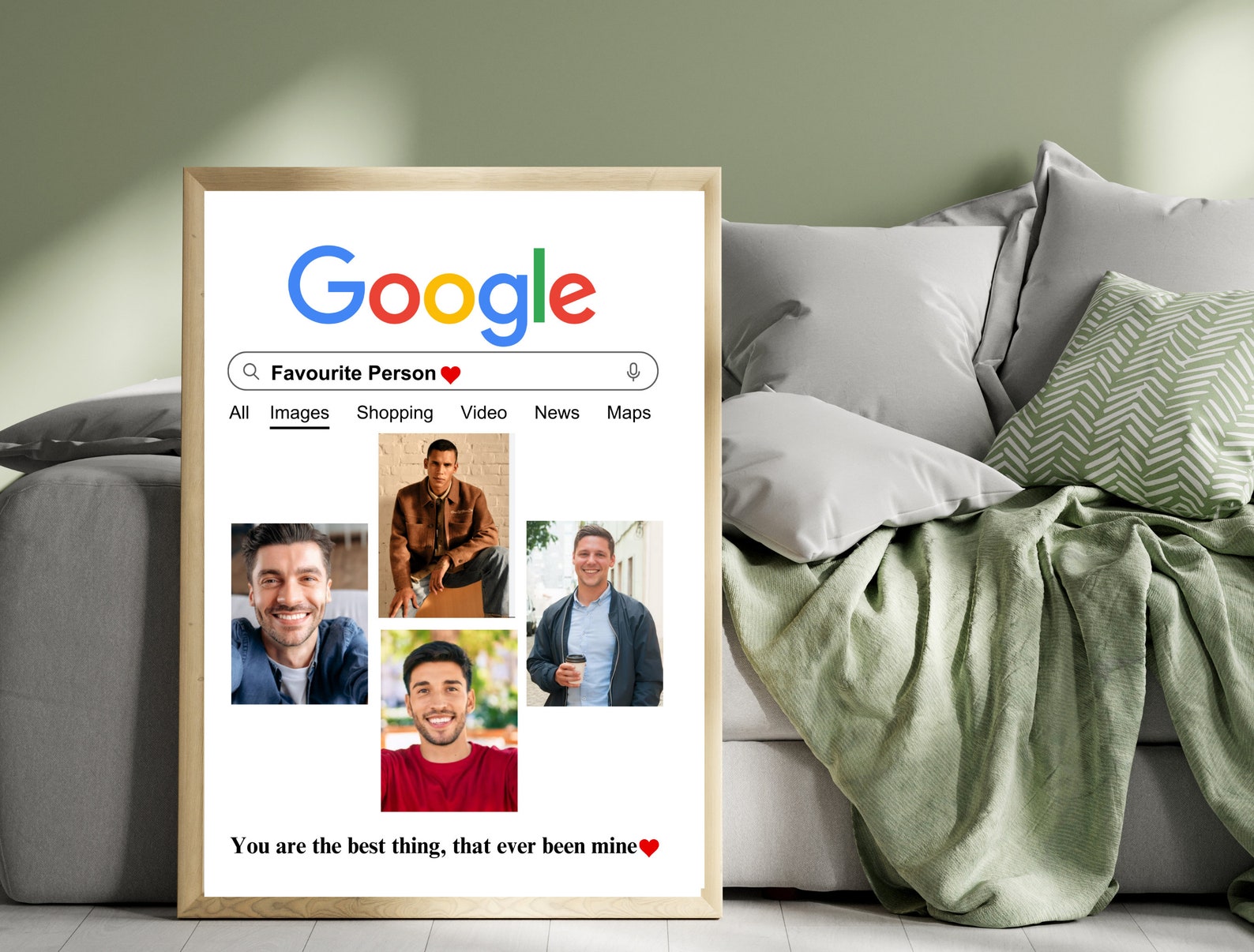 Personalized Valentine Day Gift, Birthday Gift, Google Photo Frame ...
