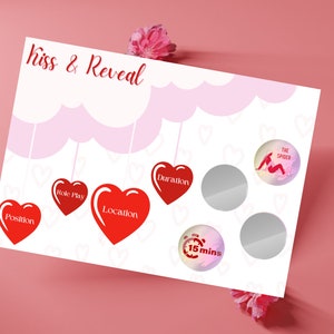 Pack of 2 Naughty Scratch Cards Birthday Gift for Her, Gift for ...