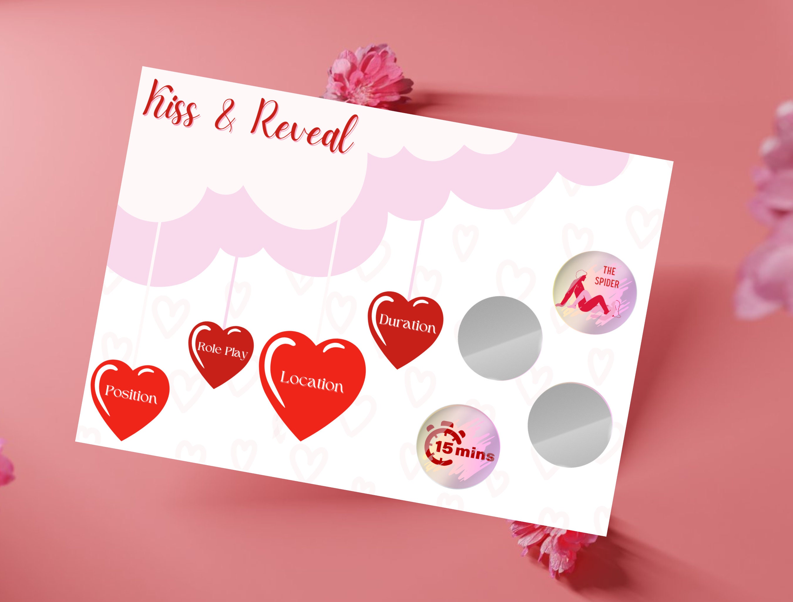 Pack of 2 Naughty Scratch Cards Birthday Gift for Her, Gift for ...