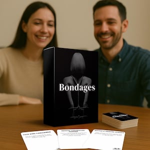 Bondages Game for Couples Printable Cards, Dominance & Submission Dares ...