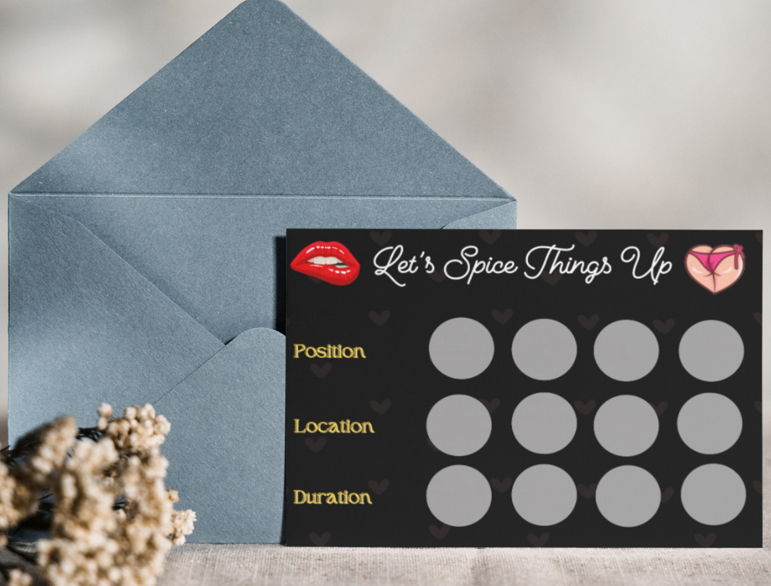 Scratch Card for Him, Date Night Games, Birthday Gift for Him, Gift for ...