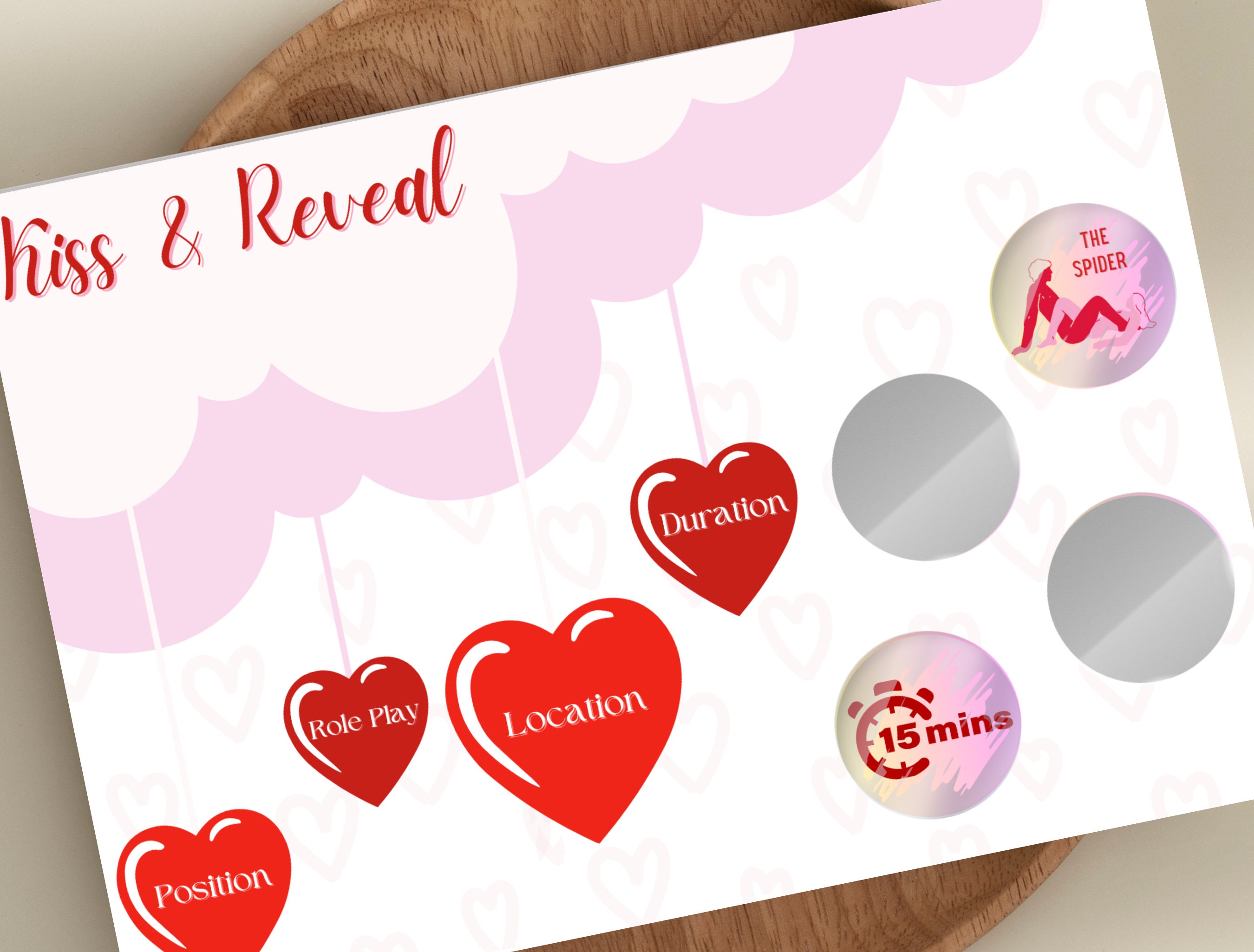 Pack of 2 Naughty Scratch Cards Birthday Gift for Her, Gift for ...