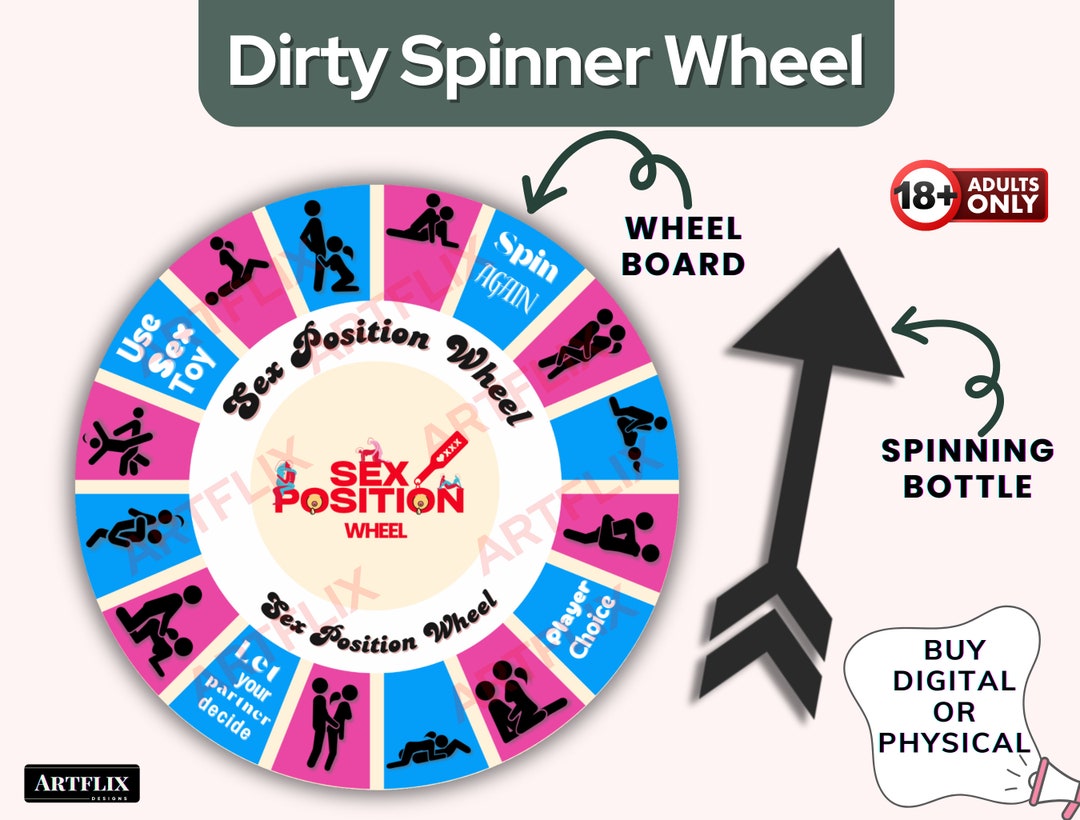 Sex Position Spinner Game, Spin the Bottle, Drinking Board Games, Adult ...