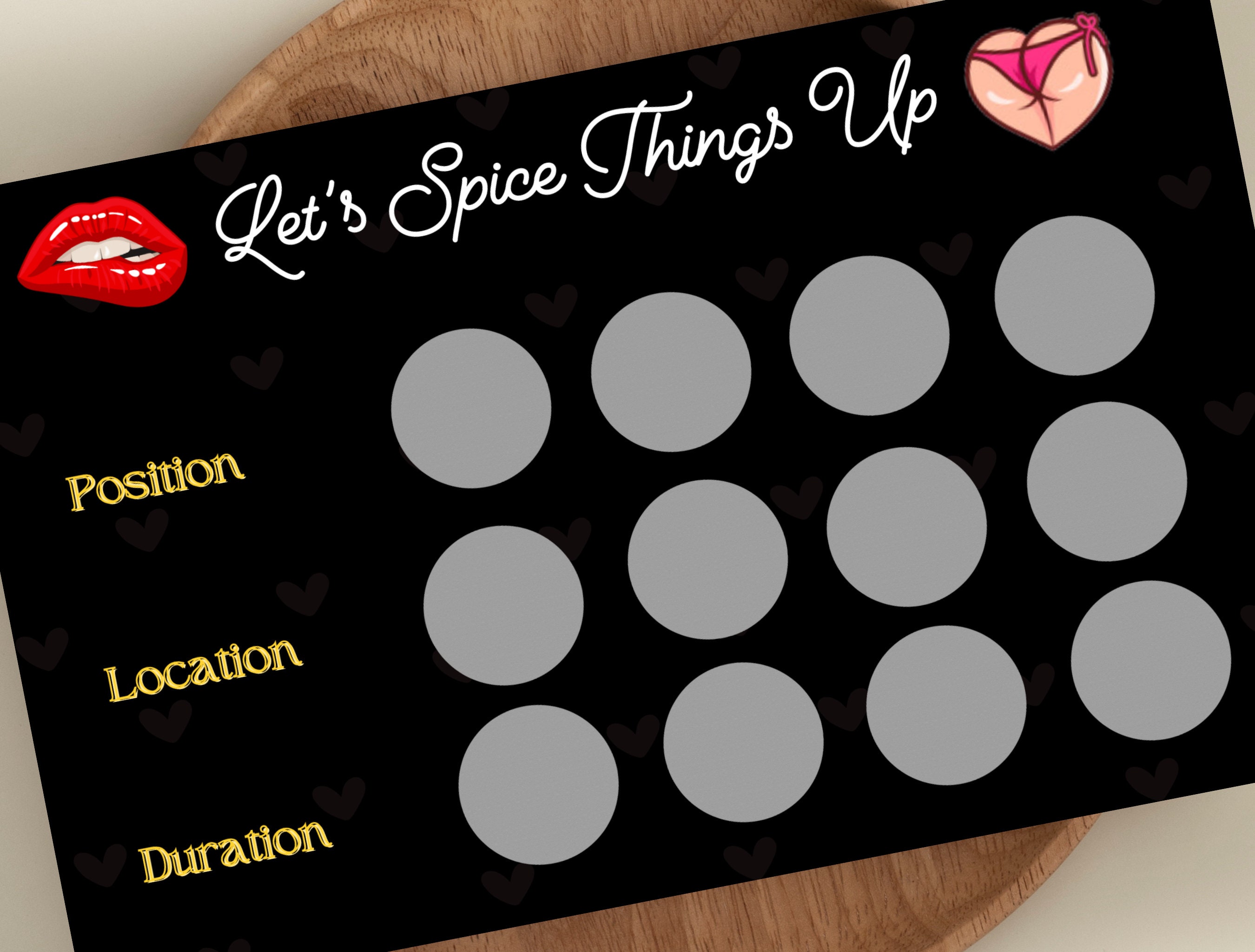 Scratch Card for Him, Date Night Games, Birthday Gift for Him, Gift for ...