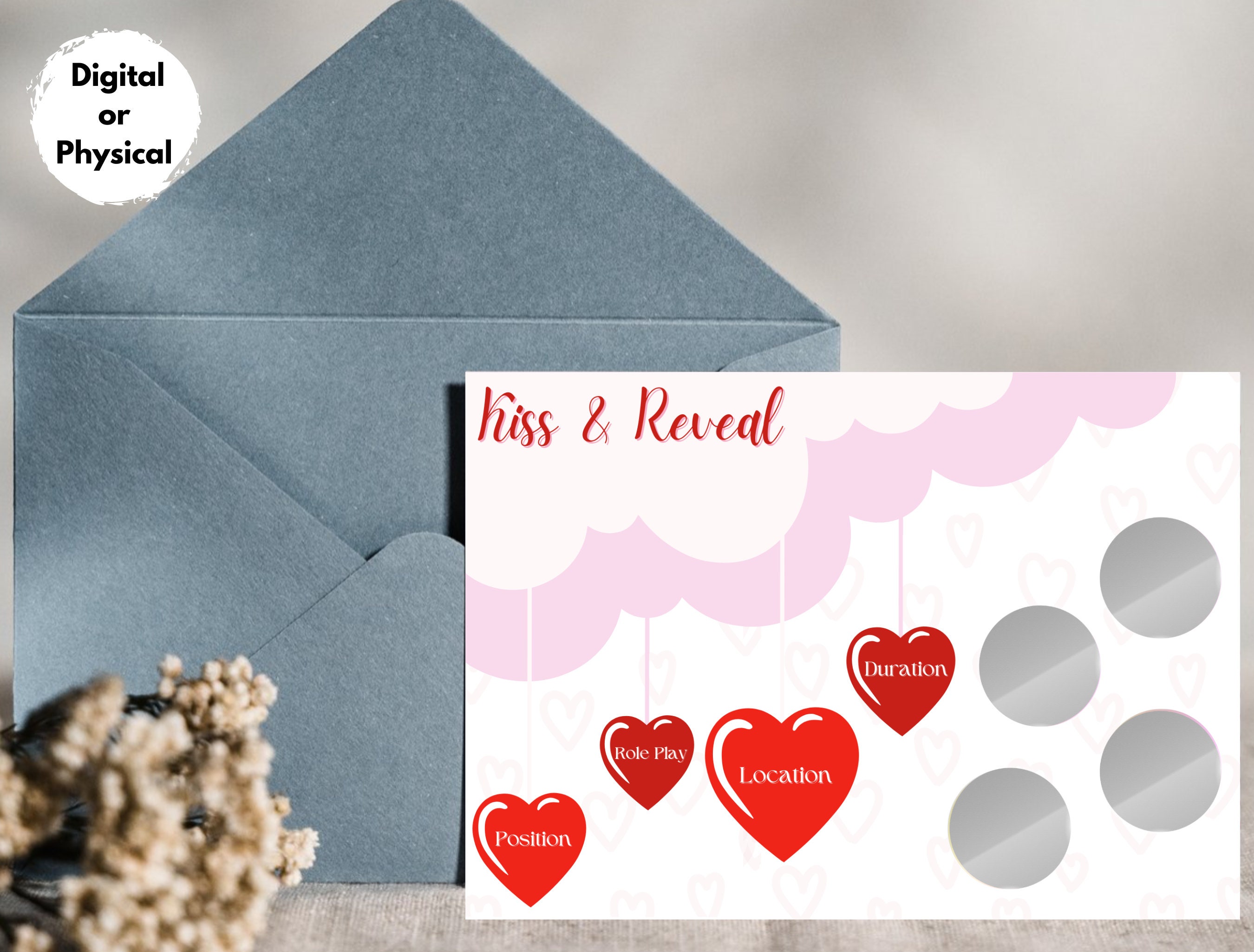 Pack of 2 Naughty Scratch Cards Birthday Gift for Her, Gift for ...