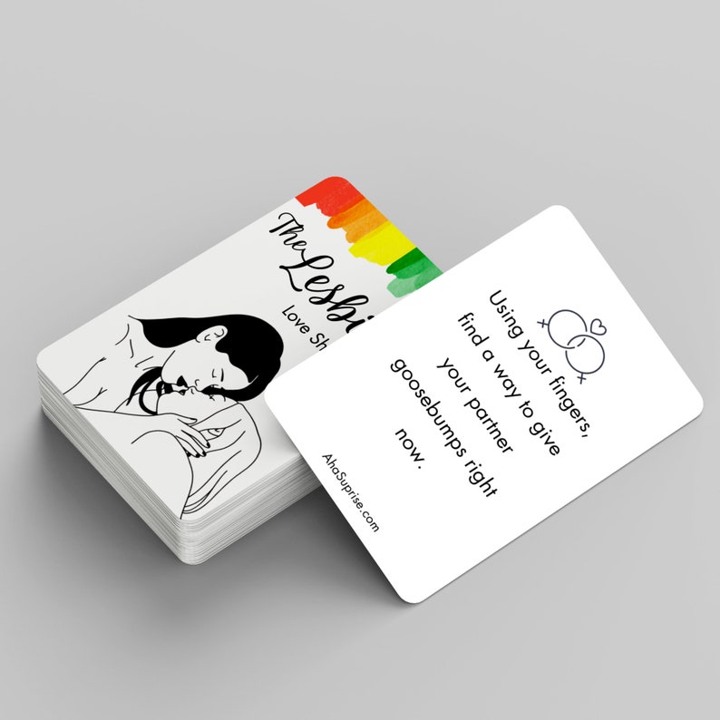 Lesbian Card Game, Date Night Games, Romantic Couple Card Game ...