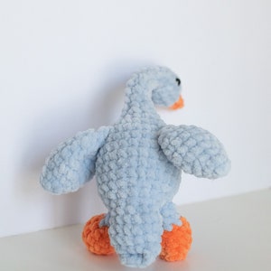 MADE TO ORDER Silly Goose Crochet Plushie Amigurumi Stuffed Animal - Etsy