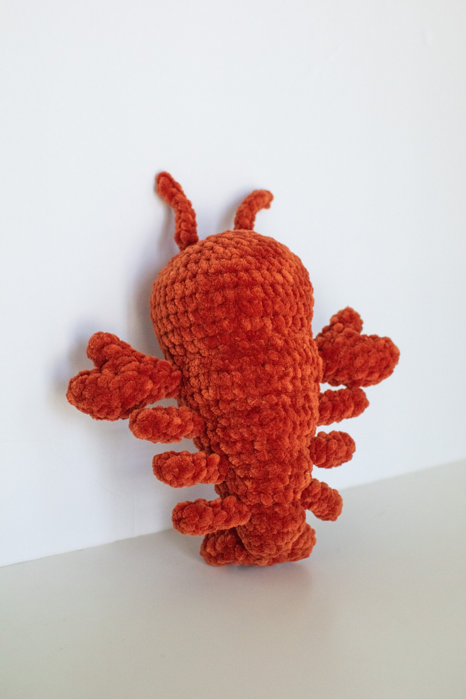 Chubby Lobster Crochet Plushie Amigurumi Stuffed Animal - Etsy