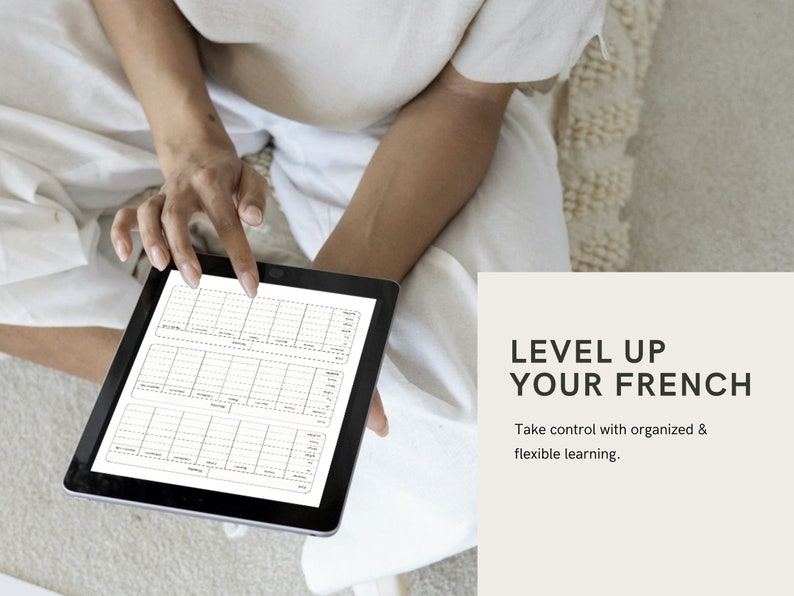 French Verb Conjugation Practice Sheets, Language Learning, Goodnotes ...