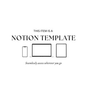Minimalist Notion Packing List Template | Clean Design | Editable ...
