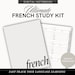 French Language Learning Planner, Goodnotes Notability, Subject ...