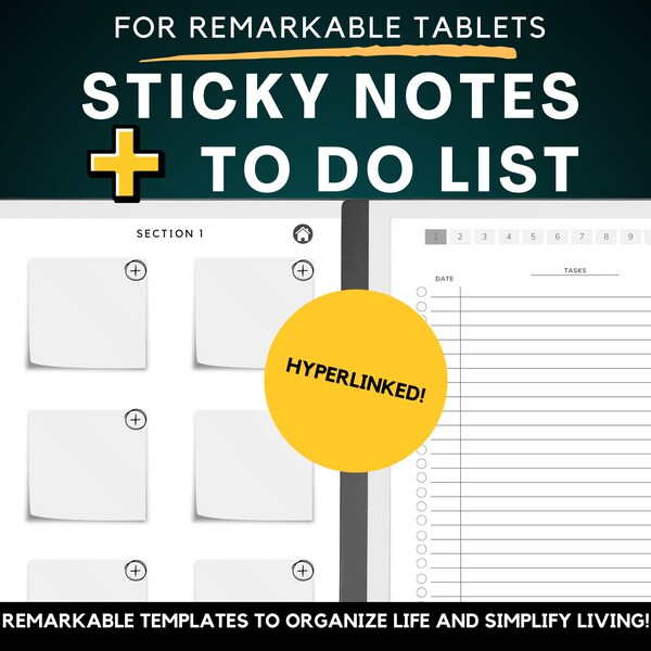 Check List Sticky Notes - Etsy