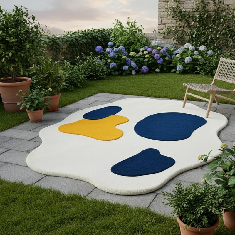 Blob Rug - Etsy