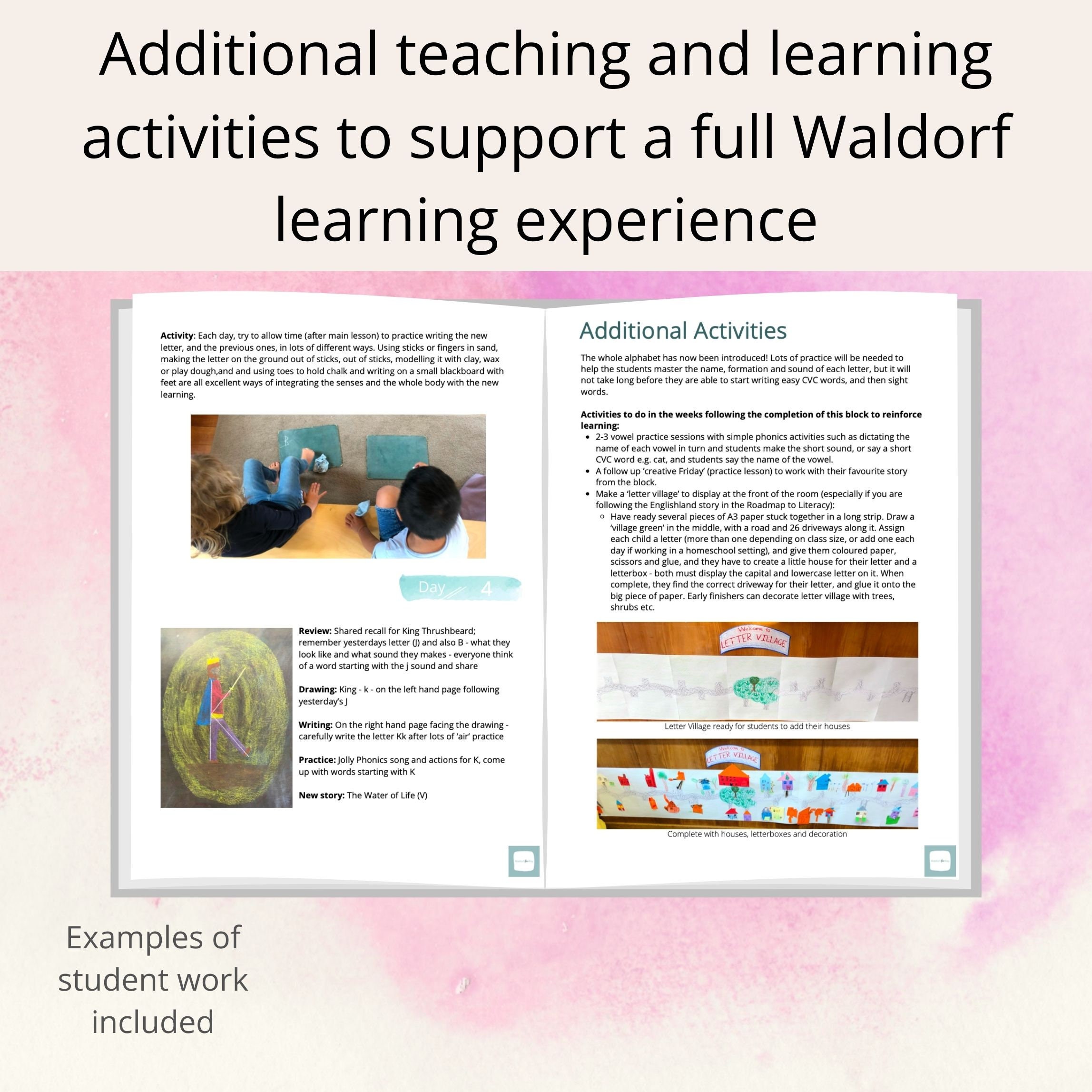 Introduction to the Alphabet First Grade Language Arts Main Lesson ...