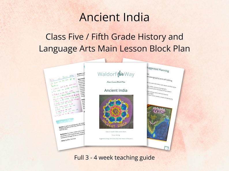 Ancient India Fifth Grade Language Arts History Social Science Main ...