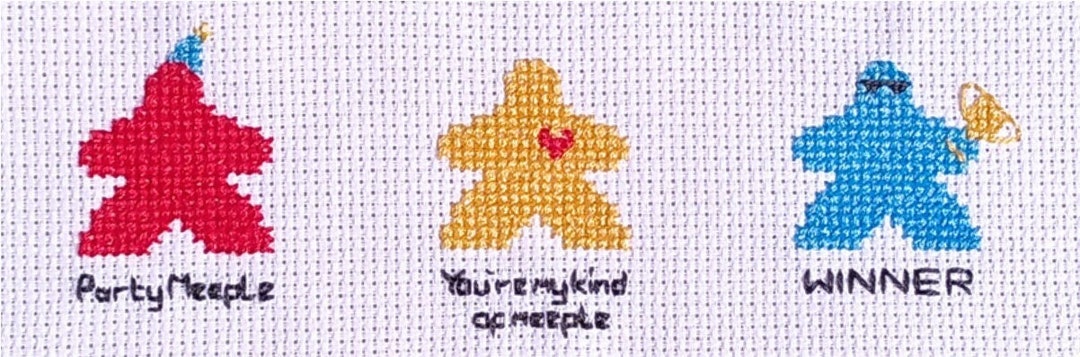 Meeple Minis Cross Stitch Digital PDF Pattern - Etsy